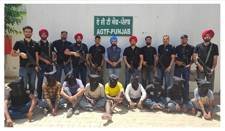 Punjab Police's Anti-Gangster Task Force's big operation